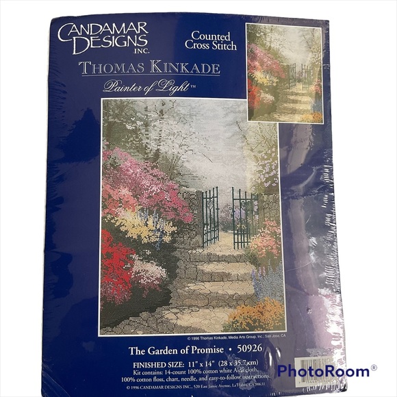 Candamar Designs | Other | Thomas Kinkade Counted Cross Stitch The ...
